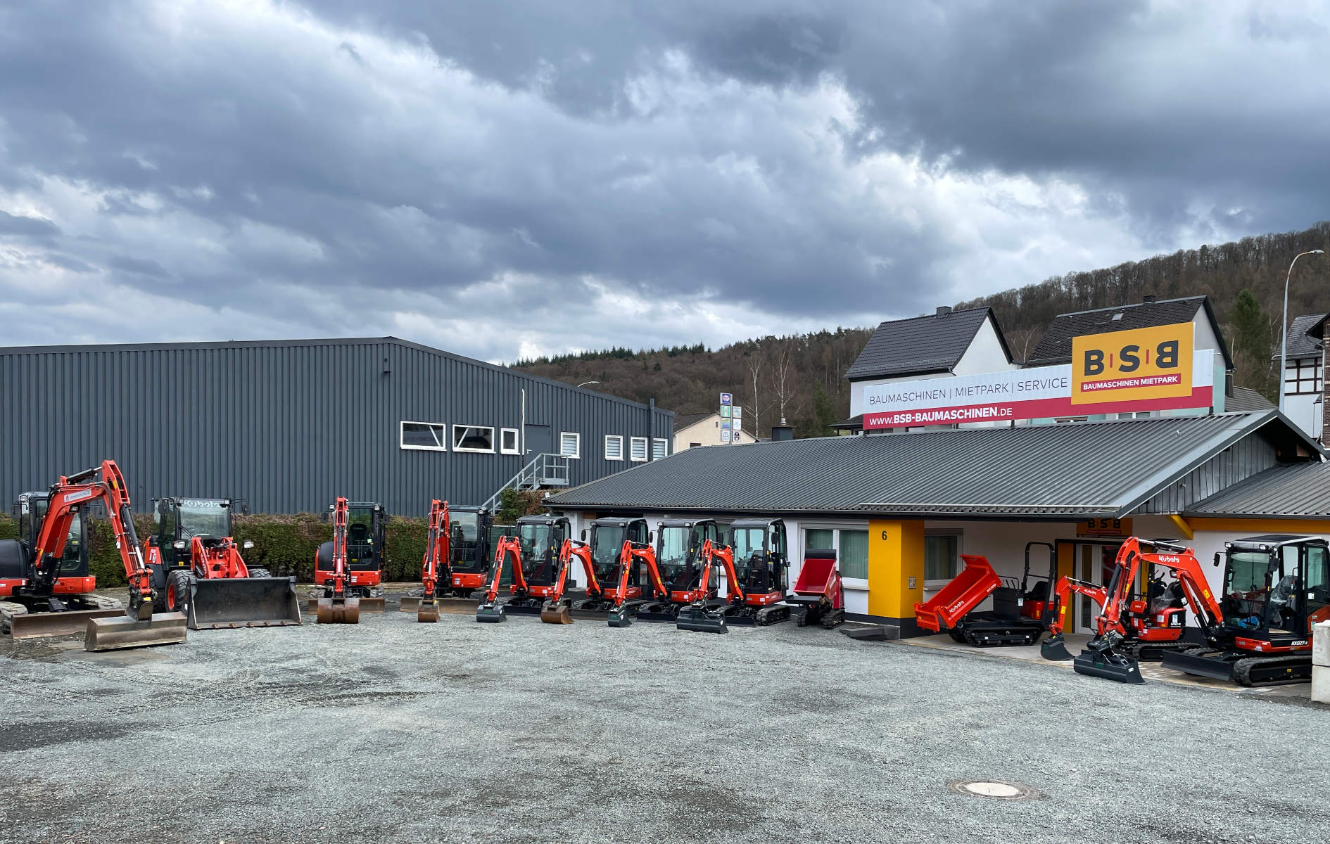 Über Uns - BSB Baumaschinen Mietpark